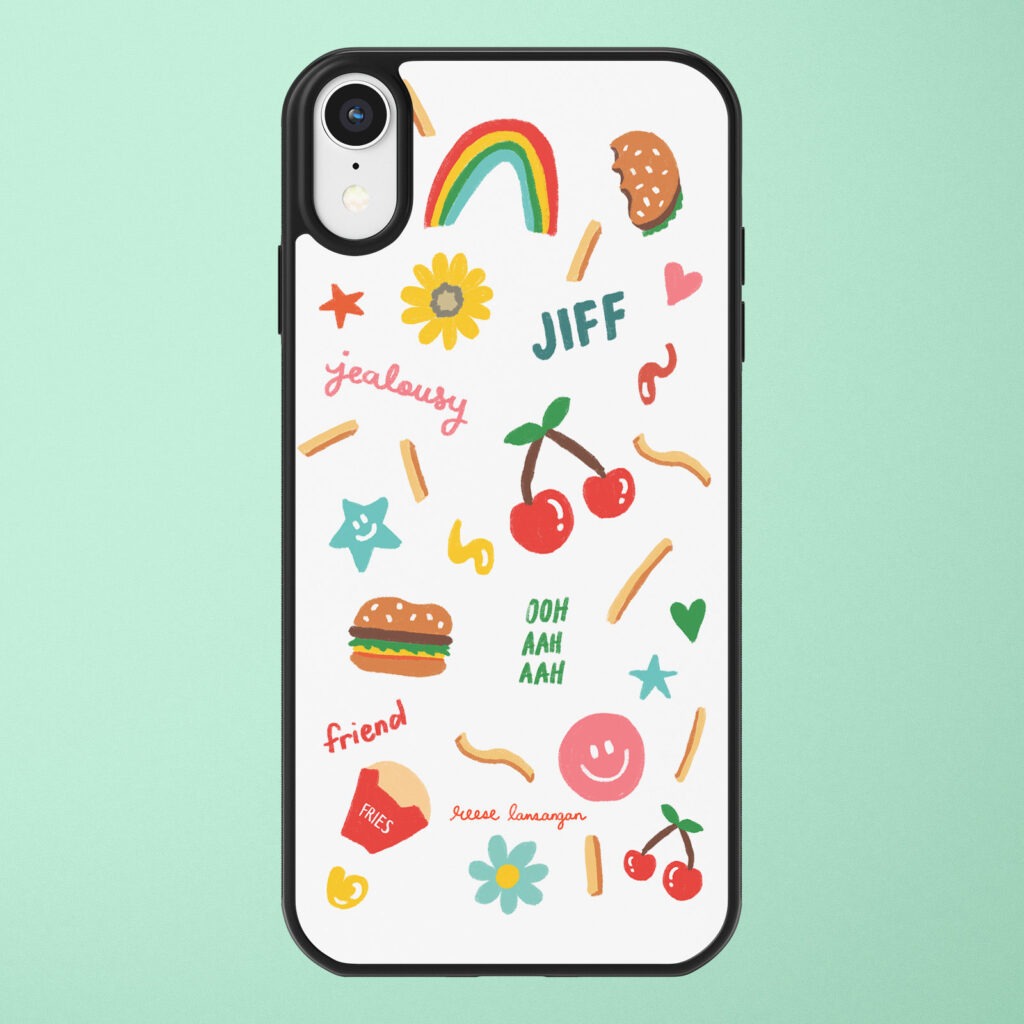 IZ*ONE Lightstick Case - Happy Side Up - Phone Cases and Grips