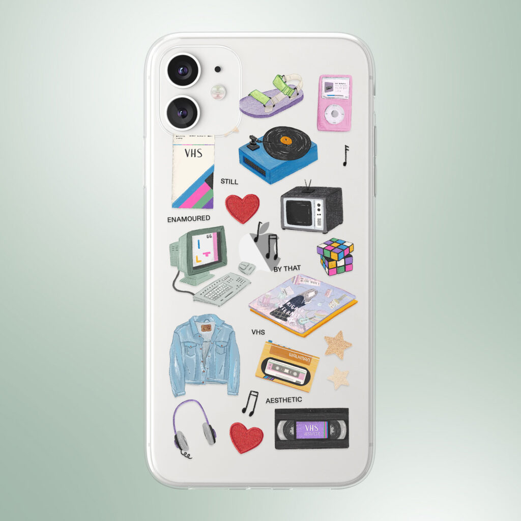 Reese Lansangan - VHS Aesthetic Phone Case - Happy Side Up - Phone ...