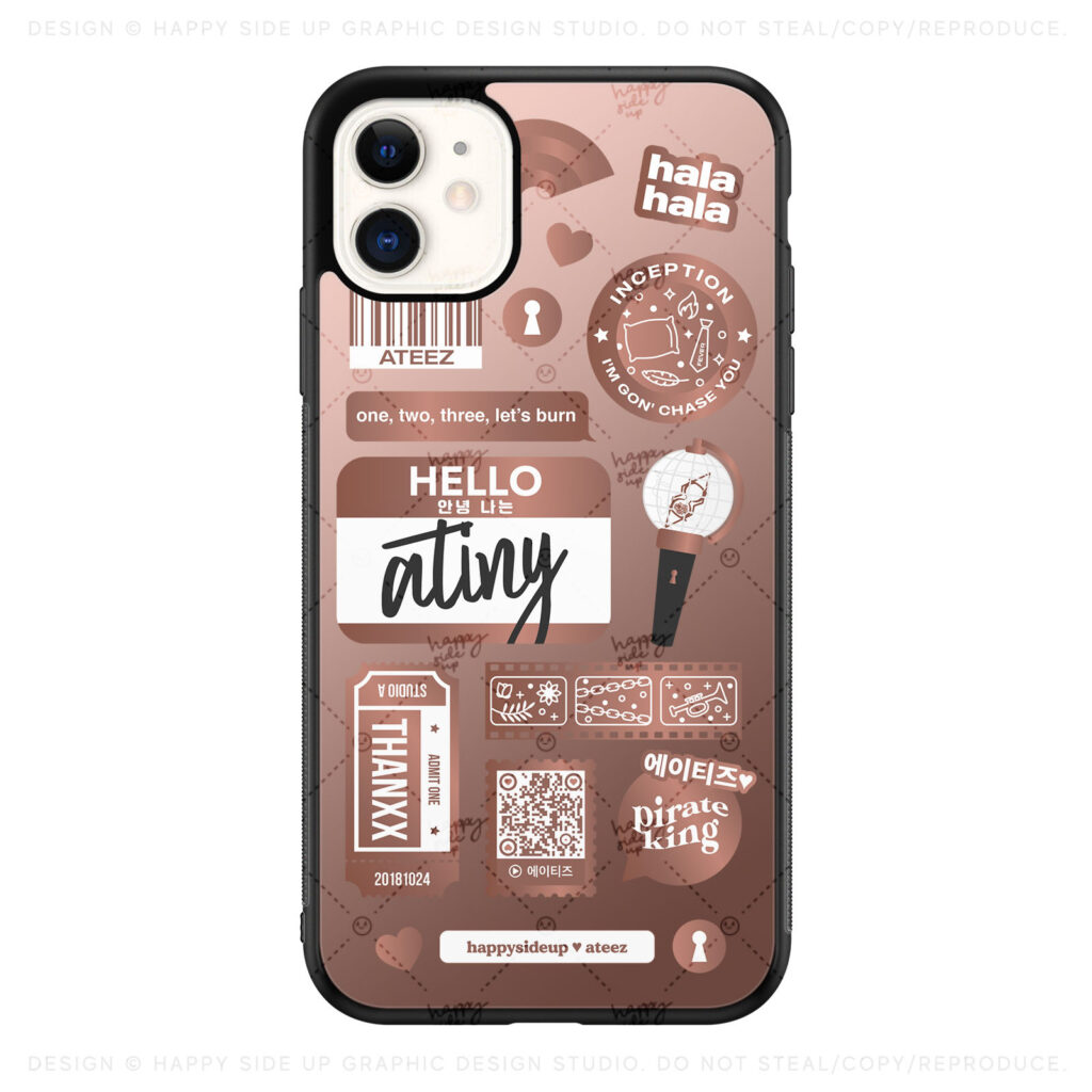 ATINY Fandom Grip - Happy Side Up - Phone cases, tote bags, and more