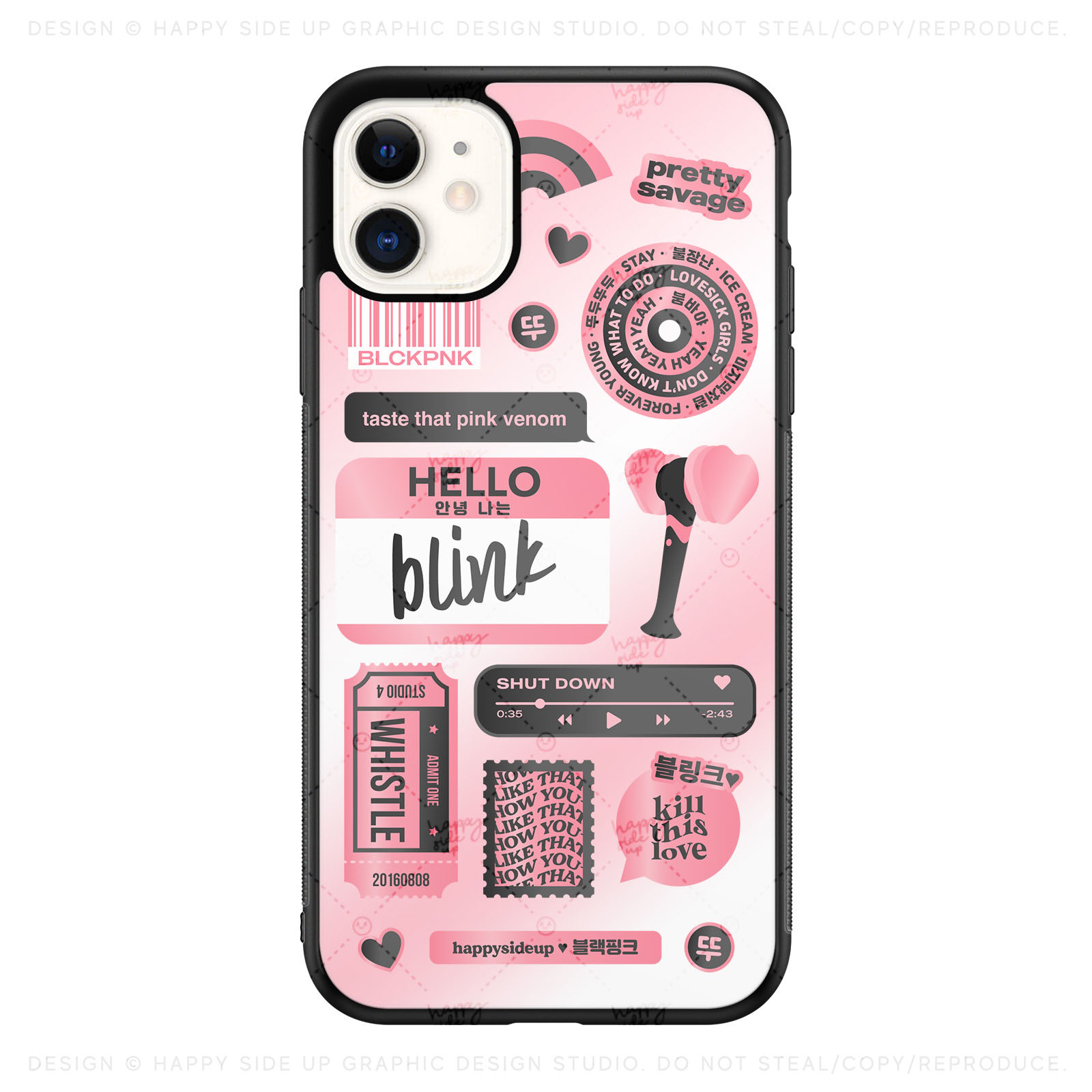 BLINK Fandom Case - Happy Side Up - Phone cases, tote bags, and more