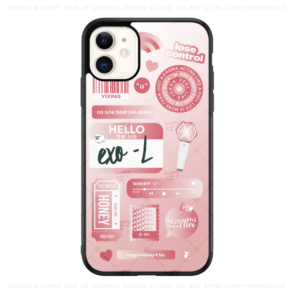 SUHO Fandom Case - Happy Side Up - Phone cases, tote bags, and more