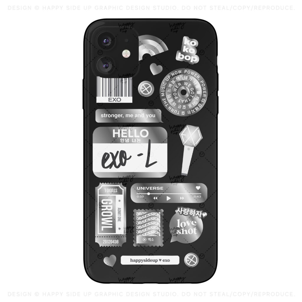 EXO-L Midi Box Tote - Happy Side Up - Phone cases, tote bags, and more