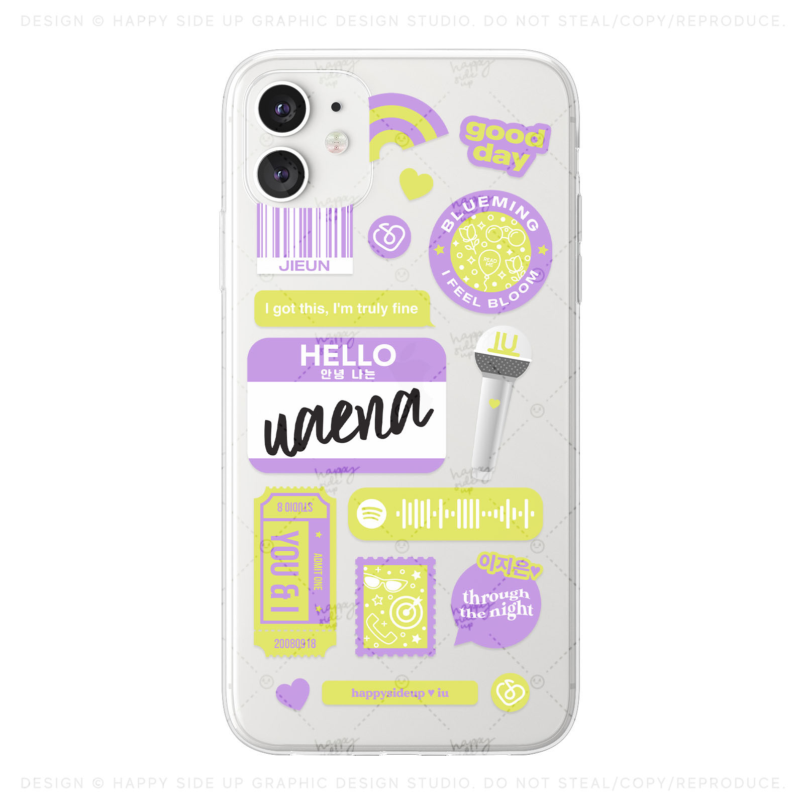UAENA Fandom Case - Happy Side Up - Phone cases, tote bags, and more