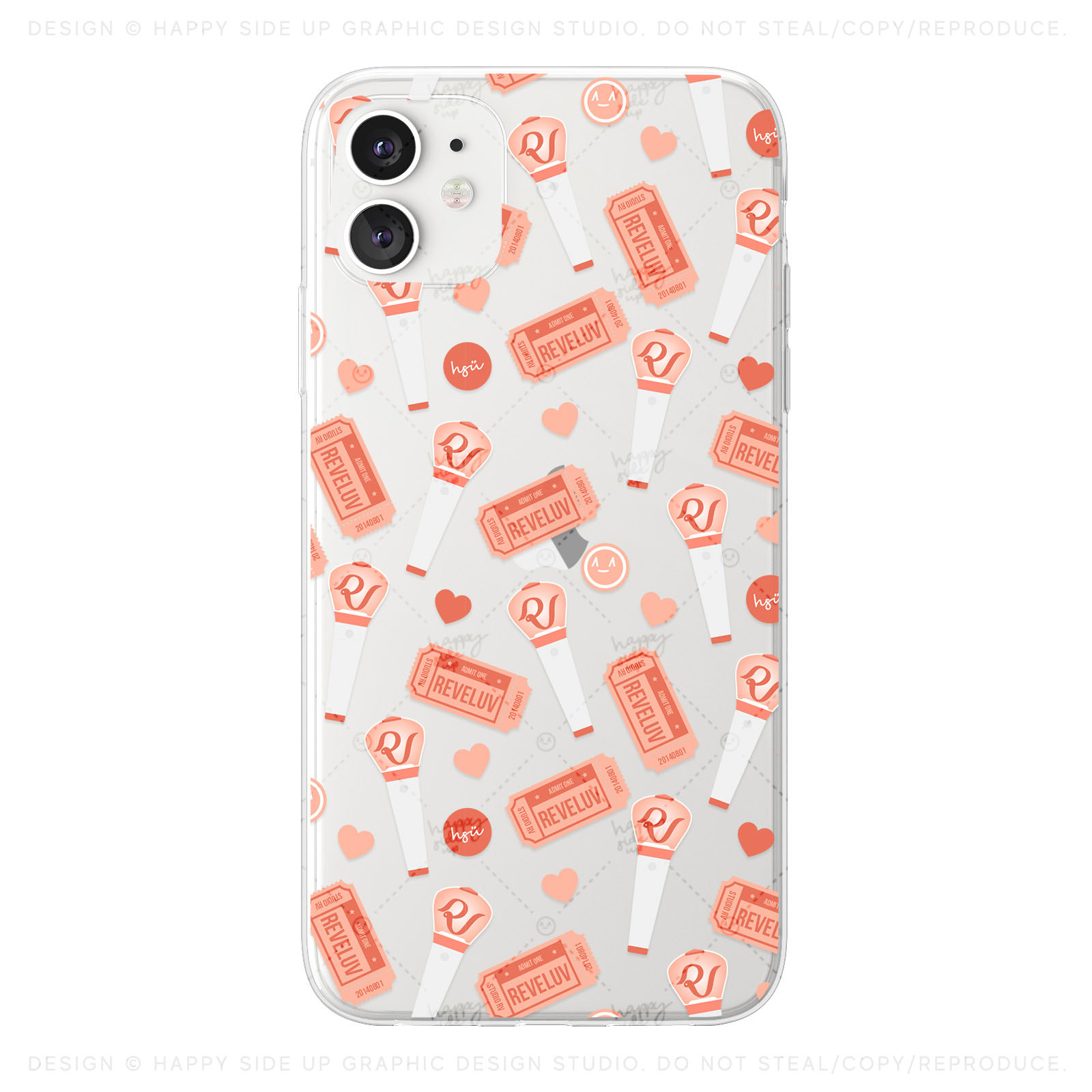 ReVeluv Lightstick Case - Happy Side Up - Phone cases, tote bags, and more