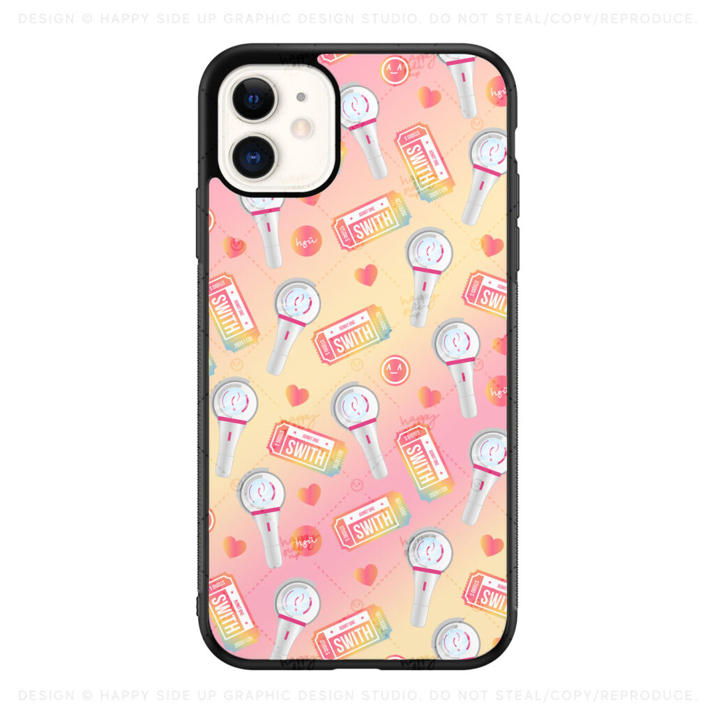 SWITH Fandom Grip - Happy Side Up - Phone cases, tote bags, and more