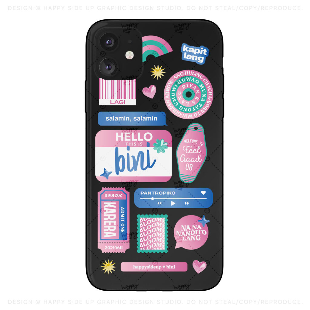 Happy Side Up - Phone Cases, Tote Bags, Fanmade K-Pop Merch