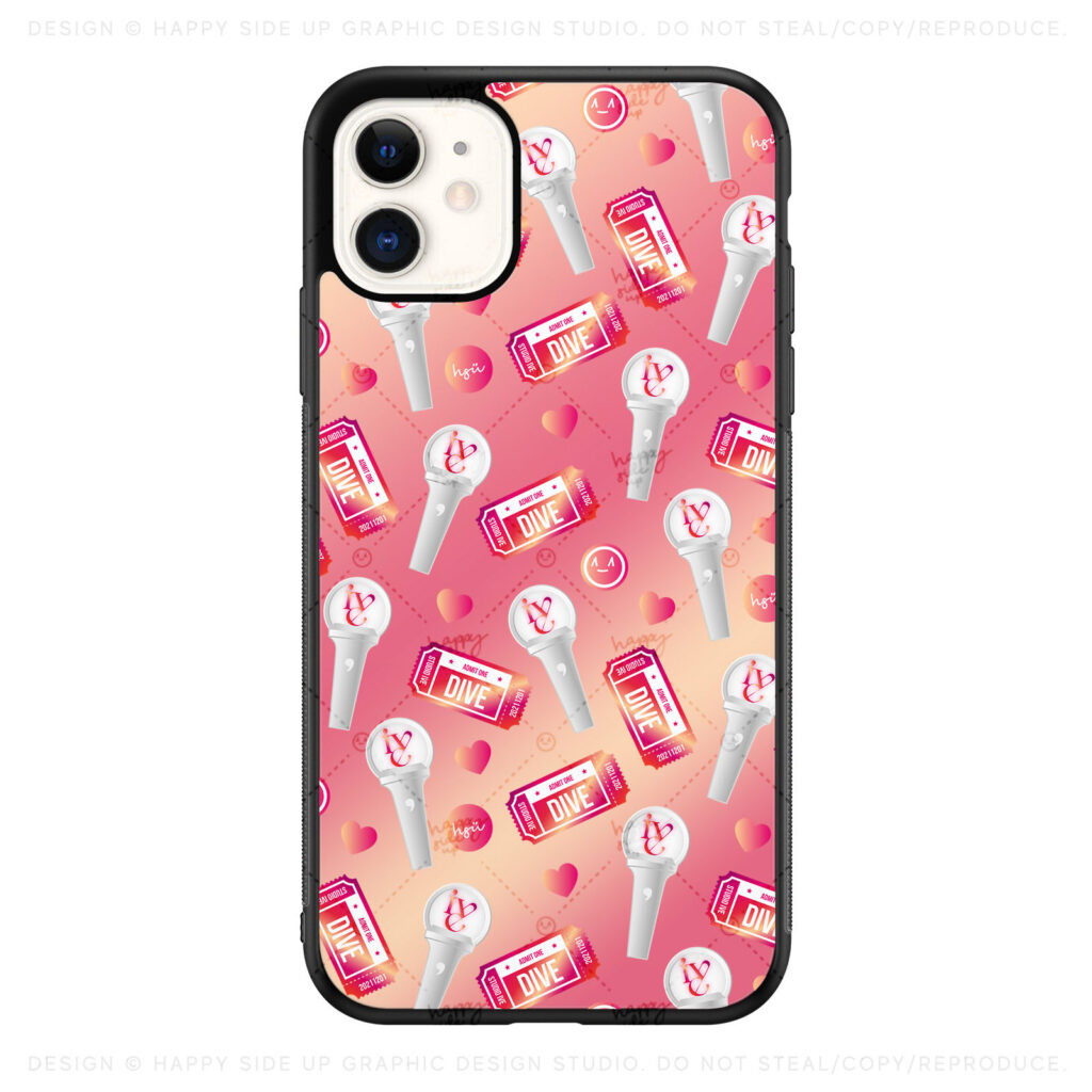 DIVE Lightstick Case - Happy Side Up - Phone cases, tote bags, and more